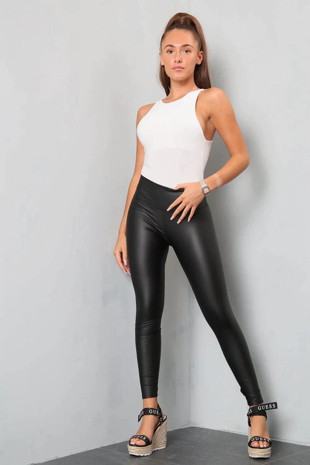 Stylish Lulee PU Leggings for Women in UK | Pinkpie